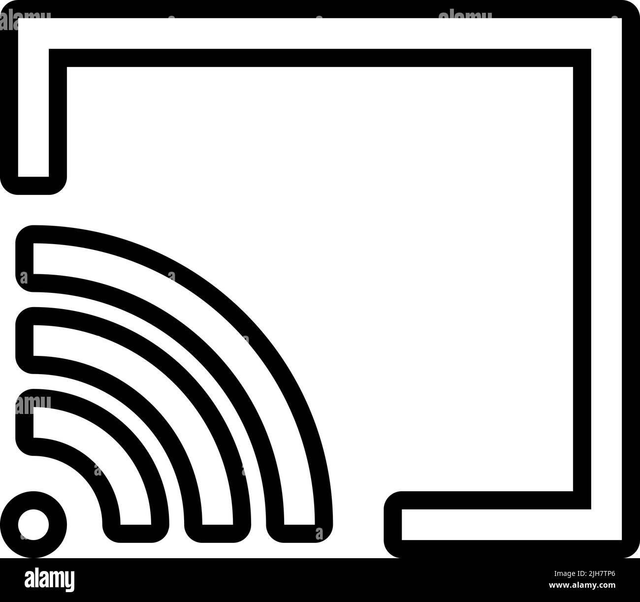 User interface cast icon Stock Vector Image & Art - Alamy