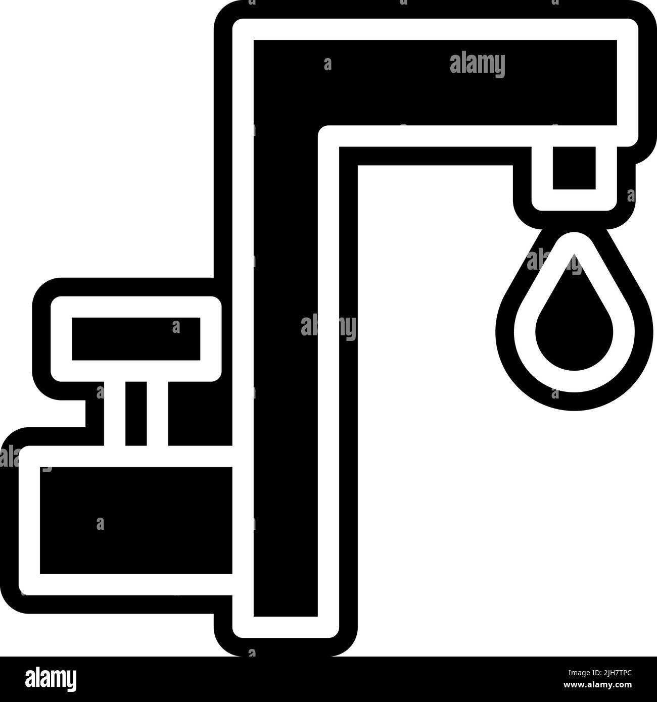 Water faucet water faucet icon Stock Vector Image & Art - Alamy