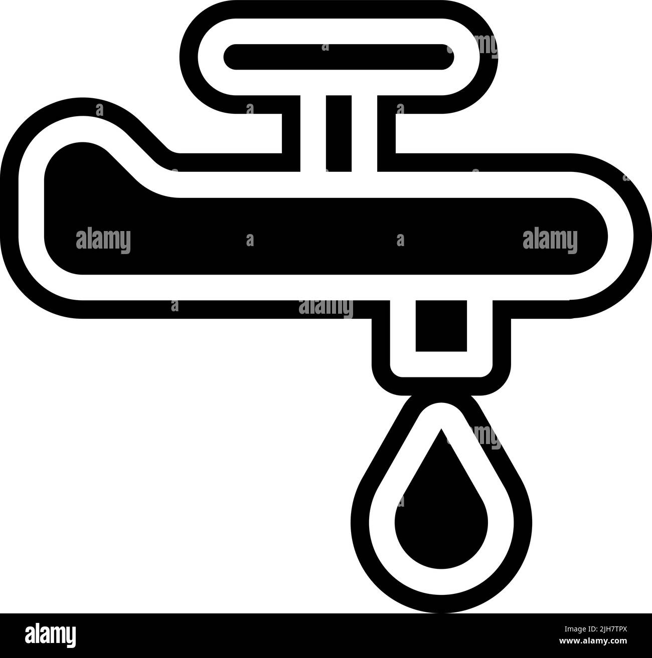 Water faucet water faucet icon Stock Vector Image & Art - Alamy