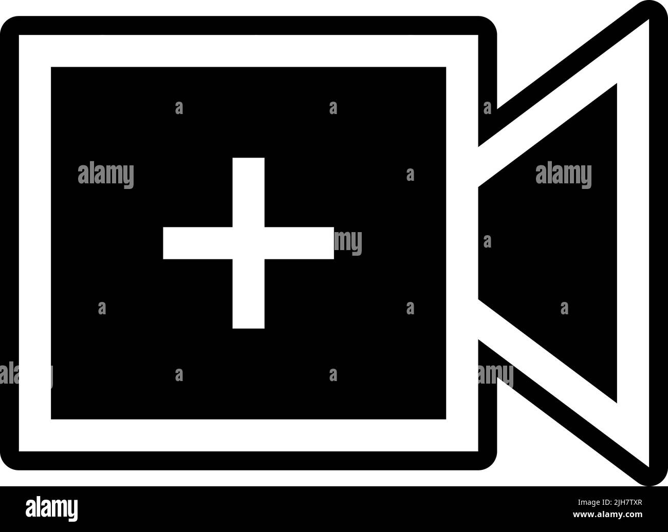 User interface video camera icon Stock Vector Image & Art - Alamy