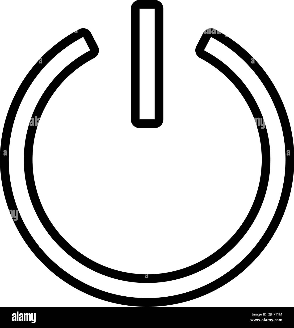 User interface power icon Stock Vector Image & Art - Alamy