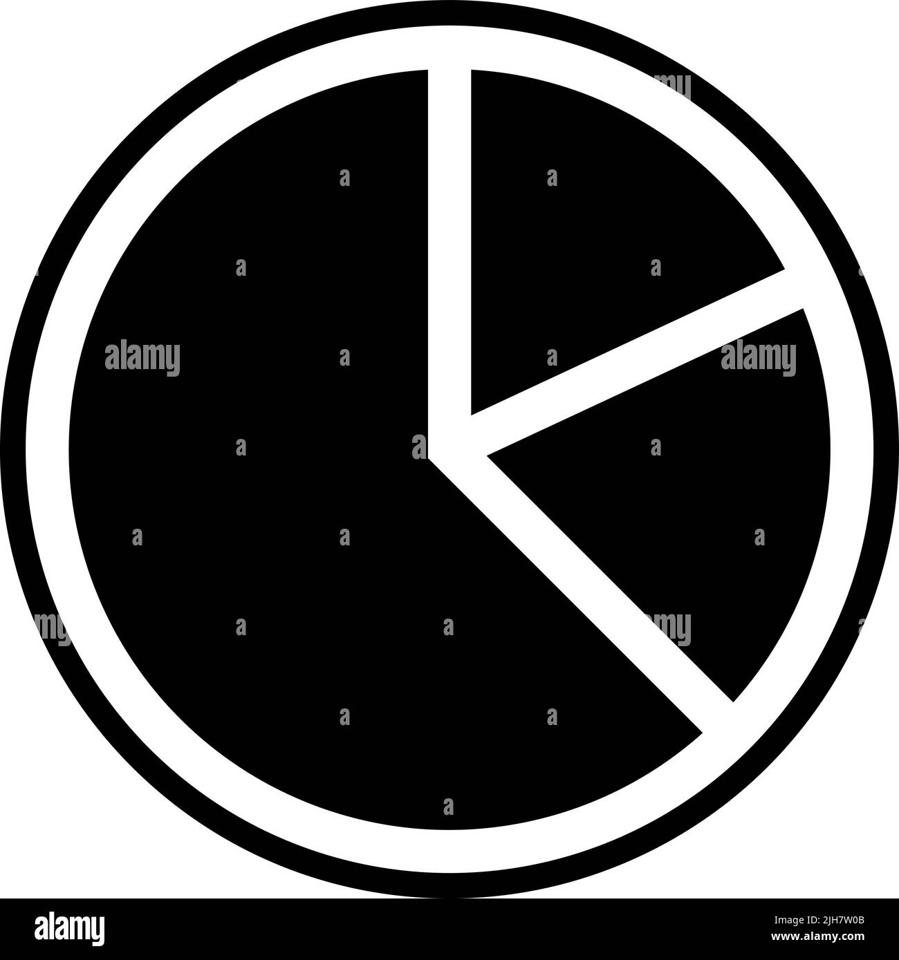 User interface pie chart icon Stock Vector Image & Art - Alamy