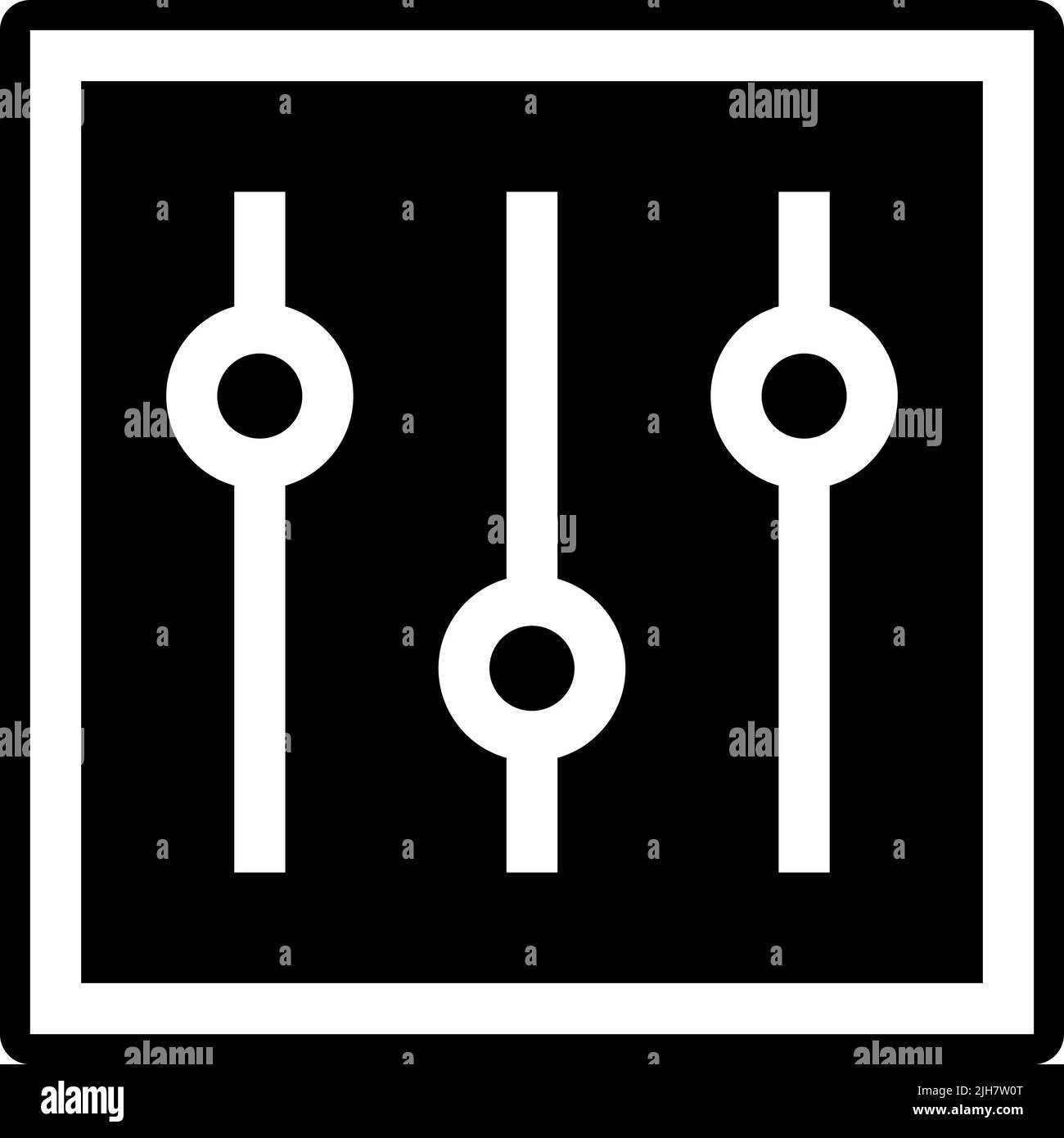 Adjustable dial Stock Vector Images - Alamy