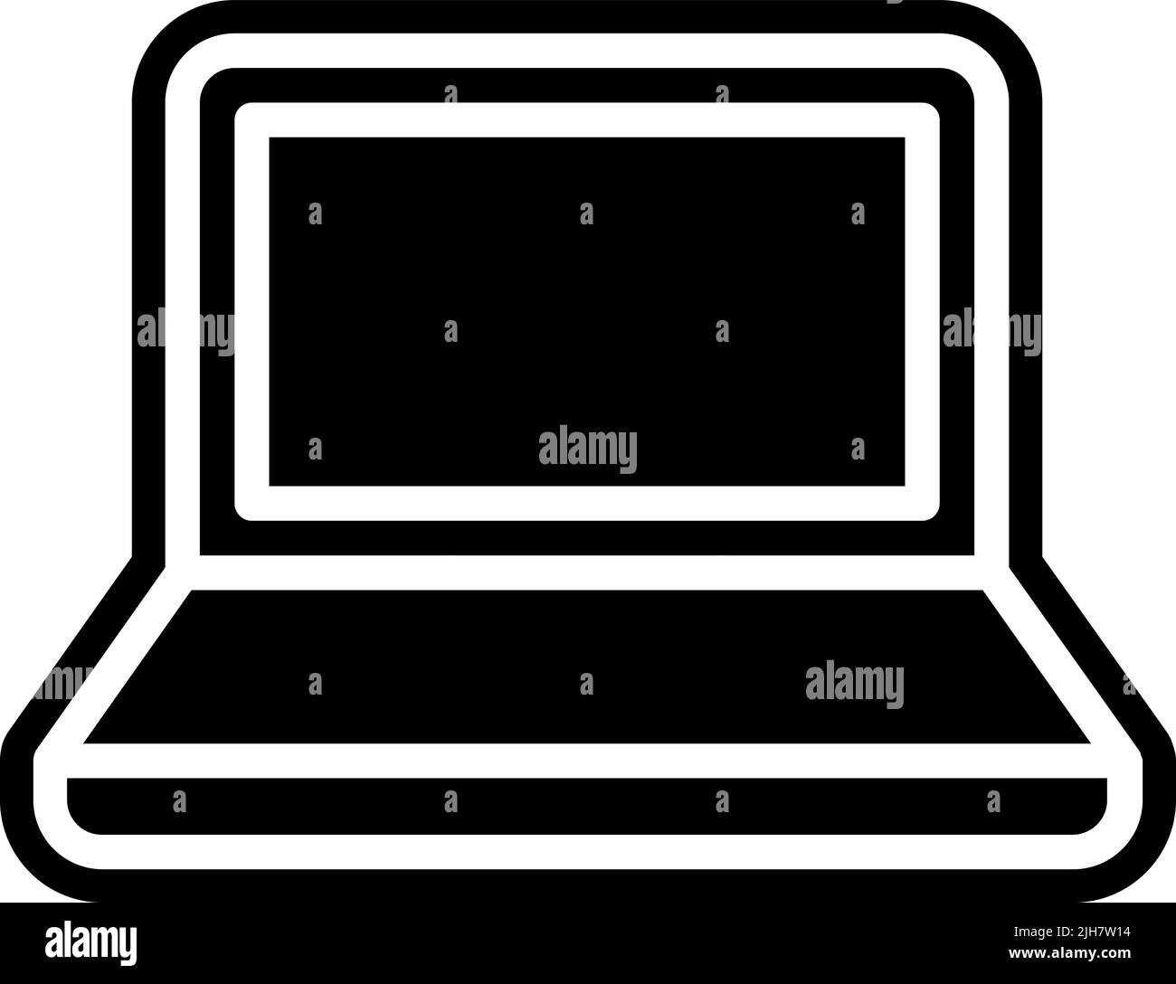 Technology laptop icon Stock Vector Image & Art - Alamy