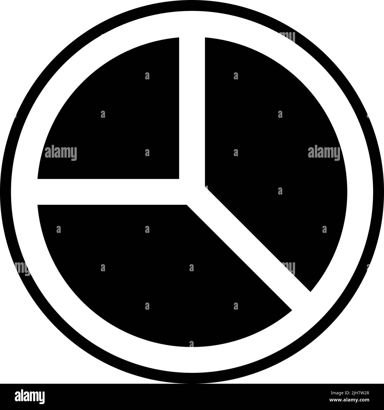 User interface pie chart icon Stock Vector Image & Art - Alamy