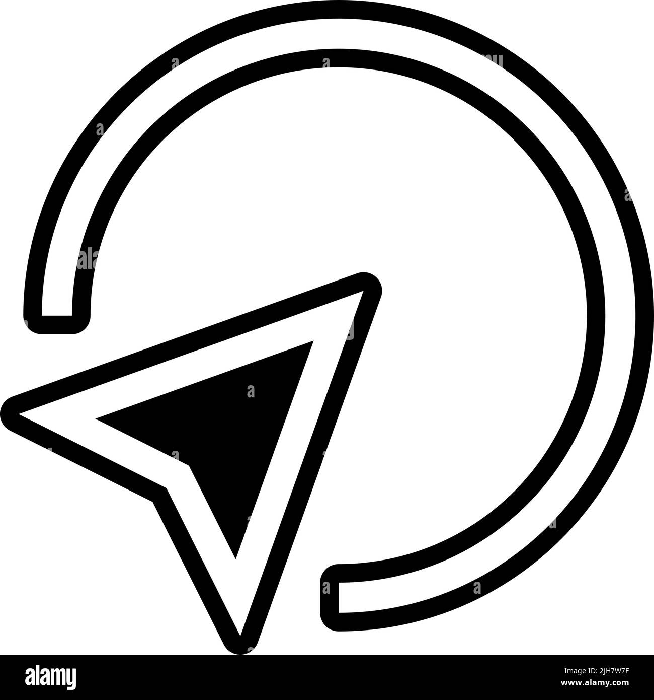 Computer cursor box screen Black and White Stock Photos & Images - Alamy