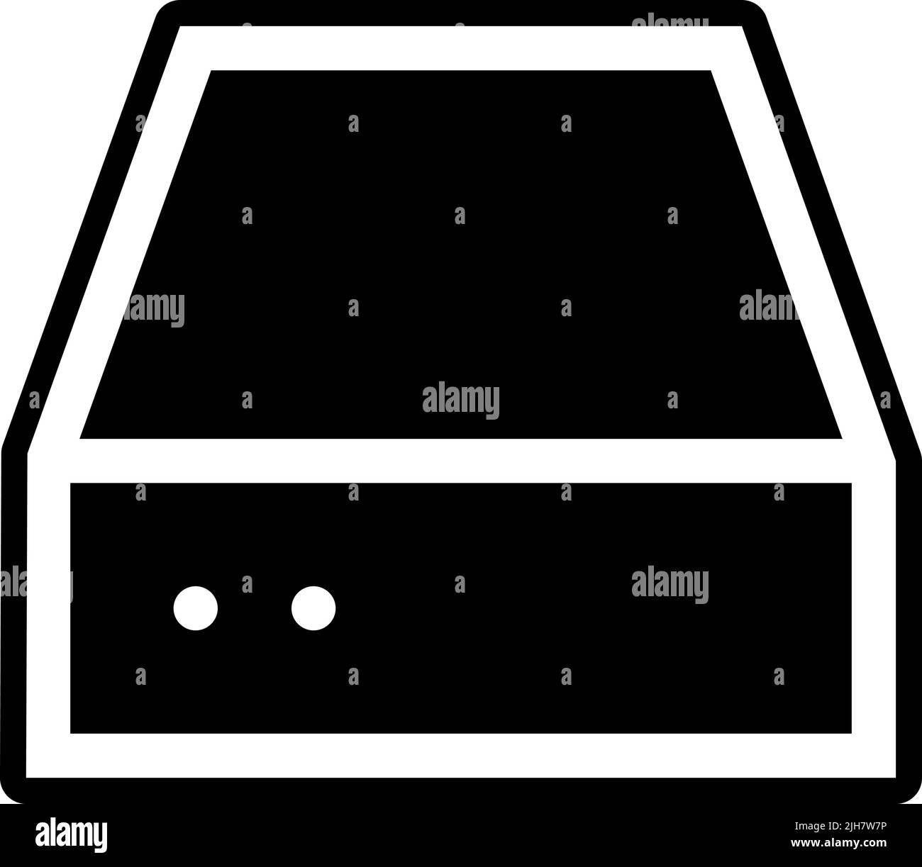 Laptop hard drive Stock Vector Images - Alamy