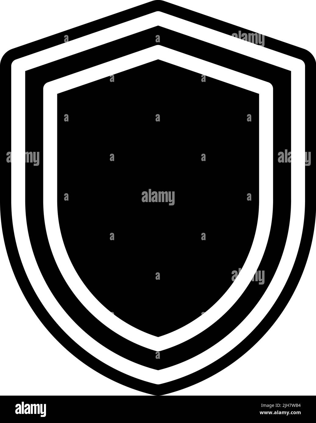 Shield collection Black and White Stock Photos & Images - Alamy