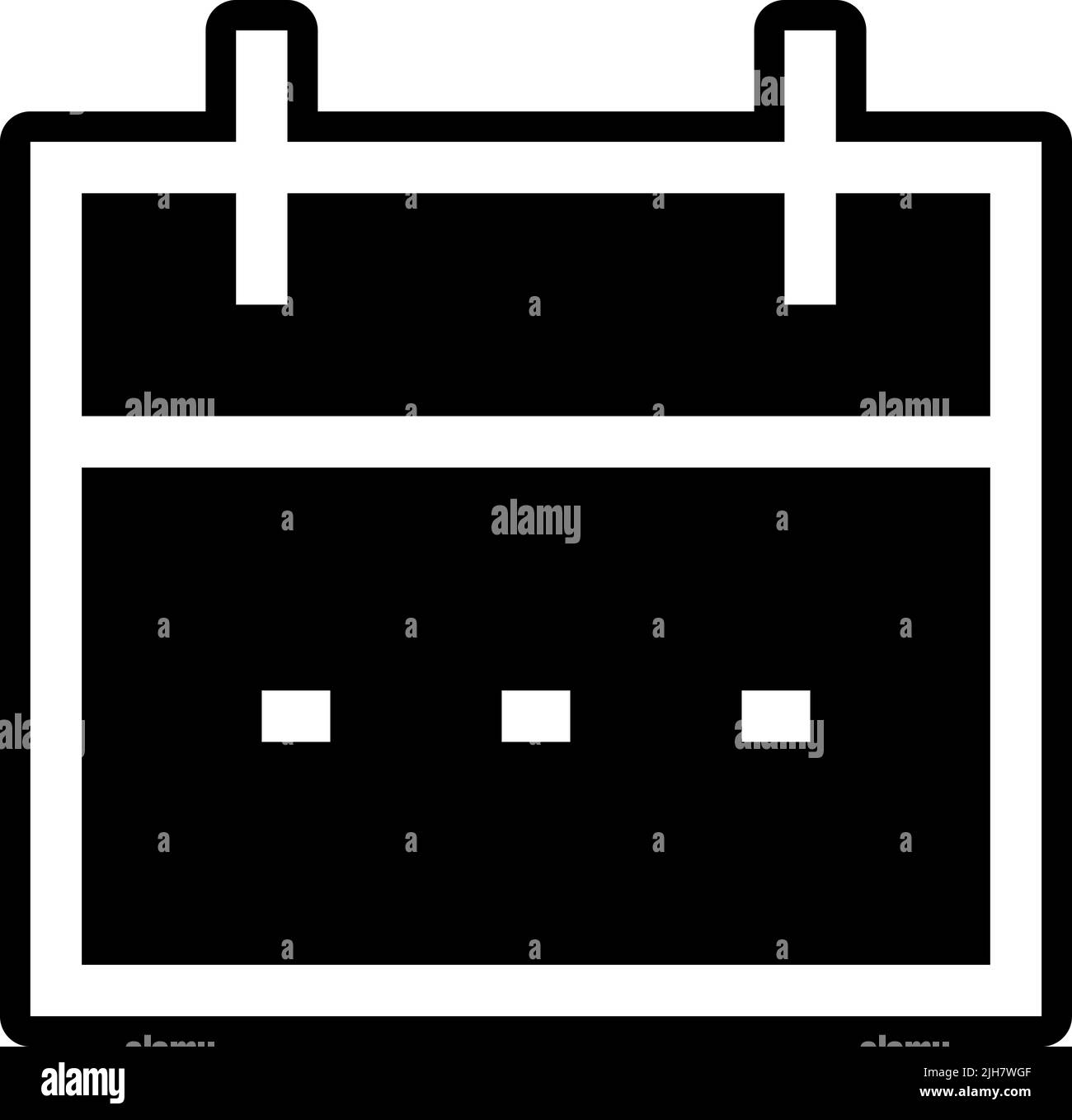 User interface calendar icon Stock Vector Image & Art - Alamy