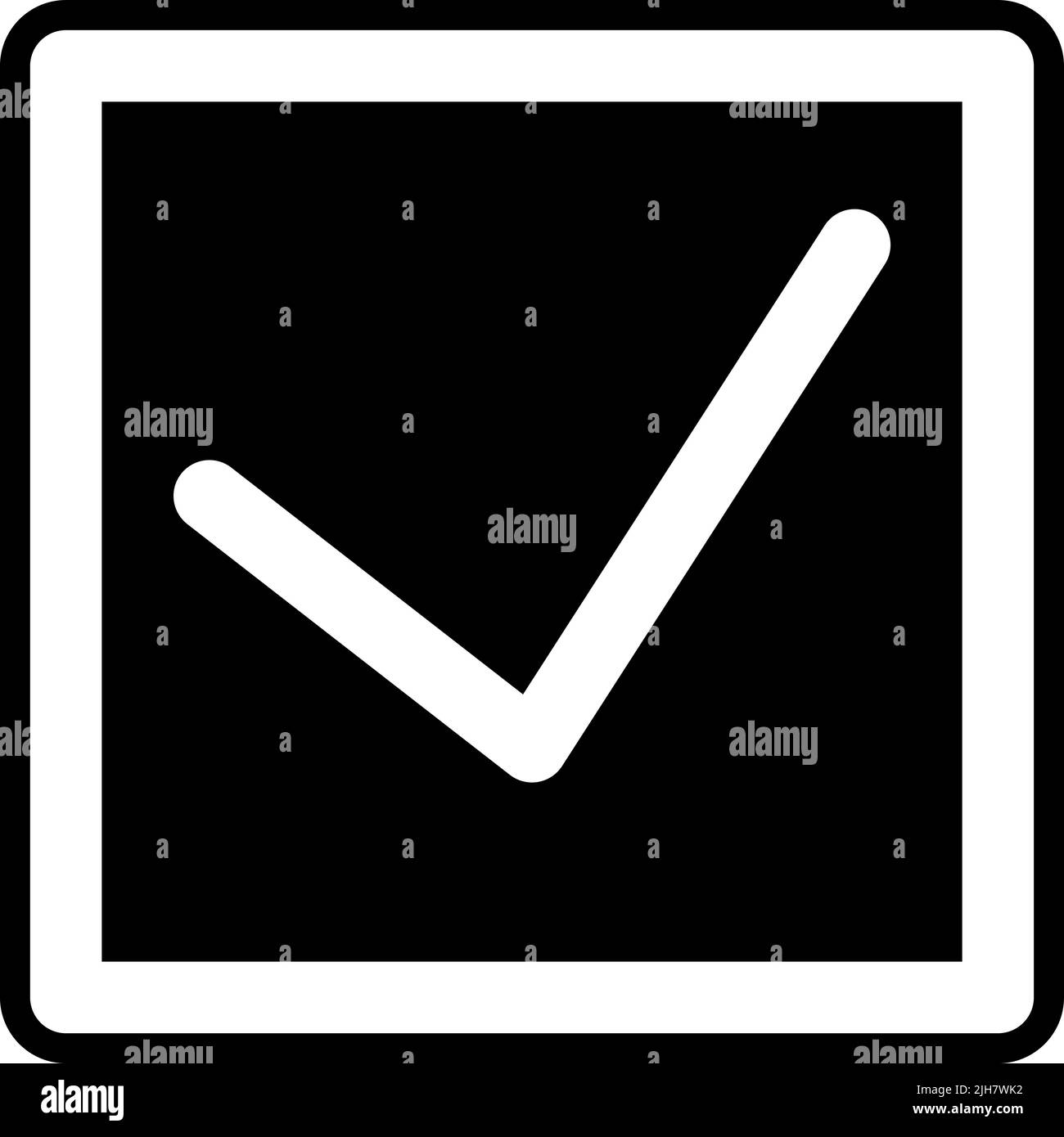 User Interface Check Icon Stock Vector Image And Art Alamy