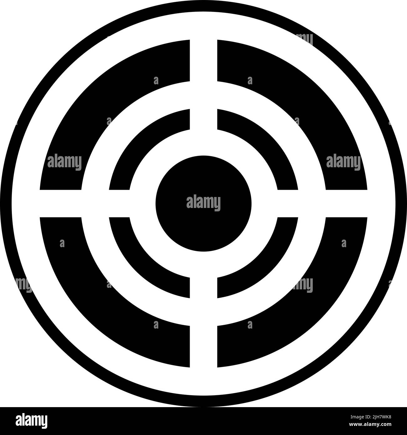 User interface target icon Stock Vector Image & Art - Alamy