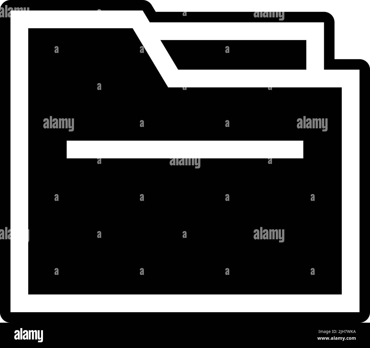 User interface folder icon Stock Vector Image & Art - Alamy