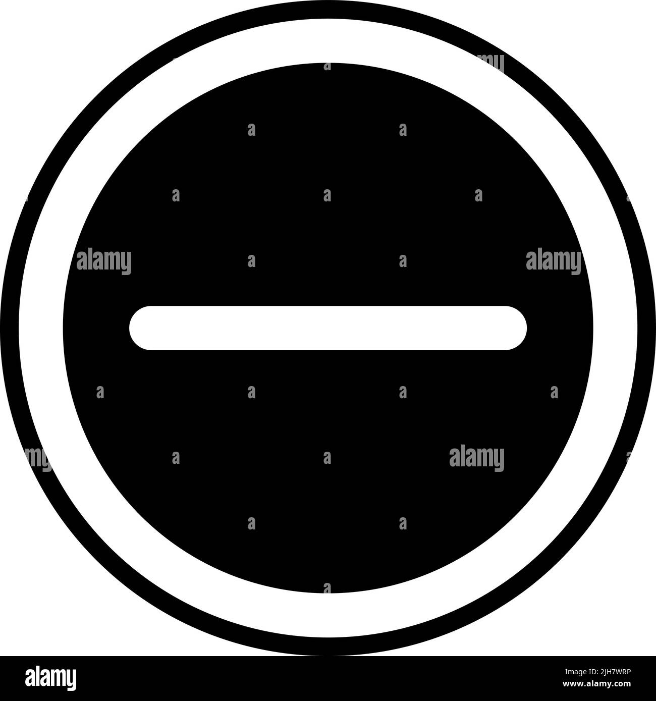 User interface minus sign icon Stock Vector Image & Art - Alamy