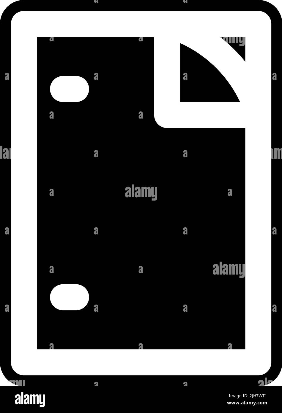 User interface paper icon Stock Vector Image & Art - Alamy