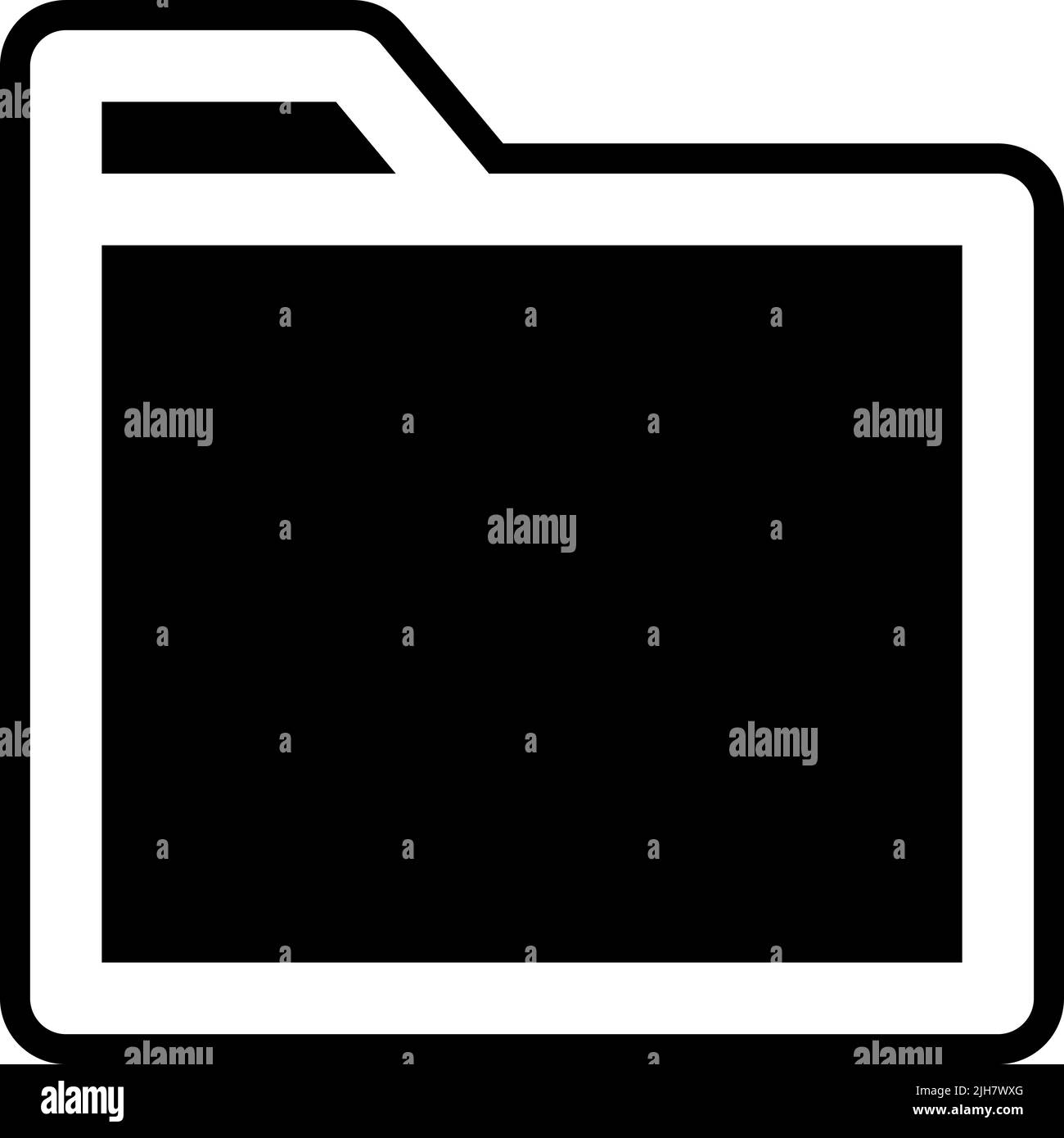 Operating system folder icon Stock Vector Images - Alamy