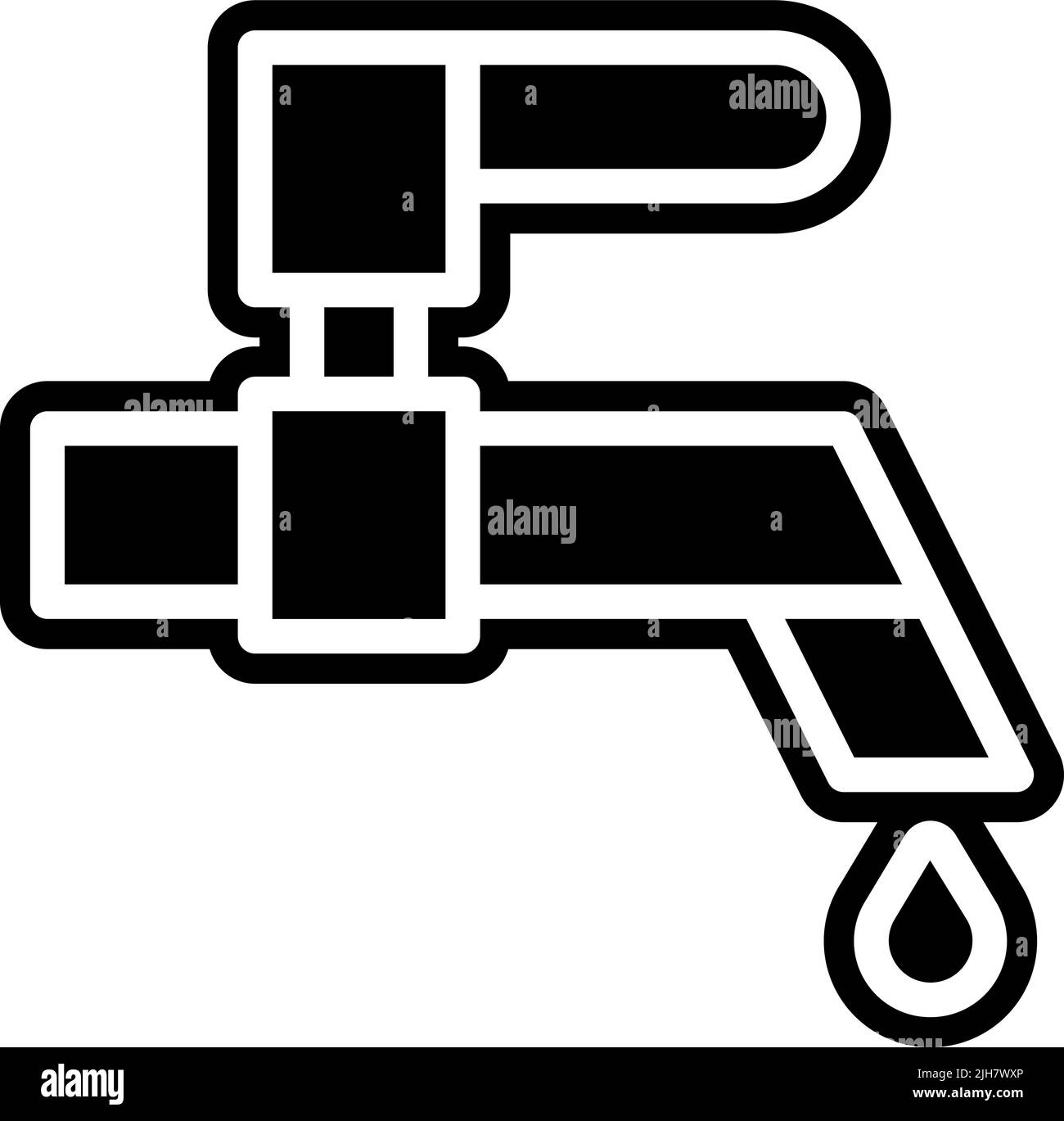 Water faucet water faucet icon Stock Vector Image & Art - Alamy