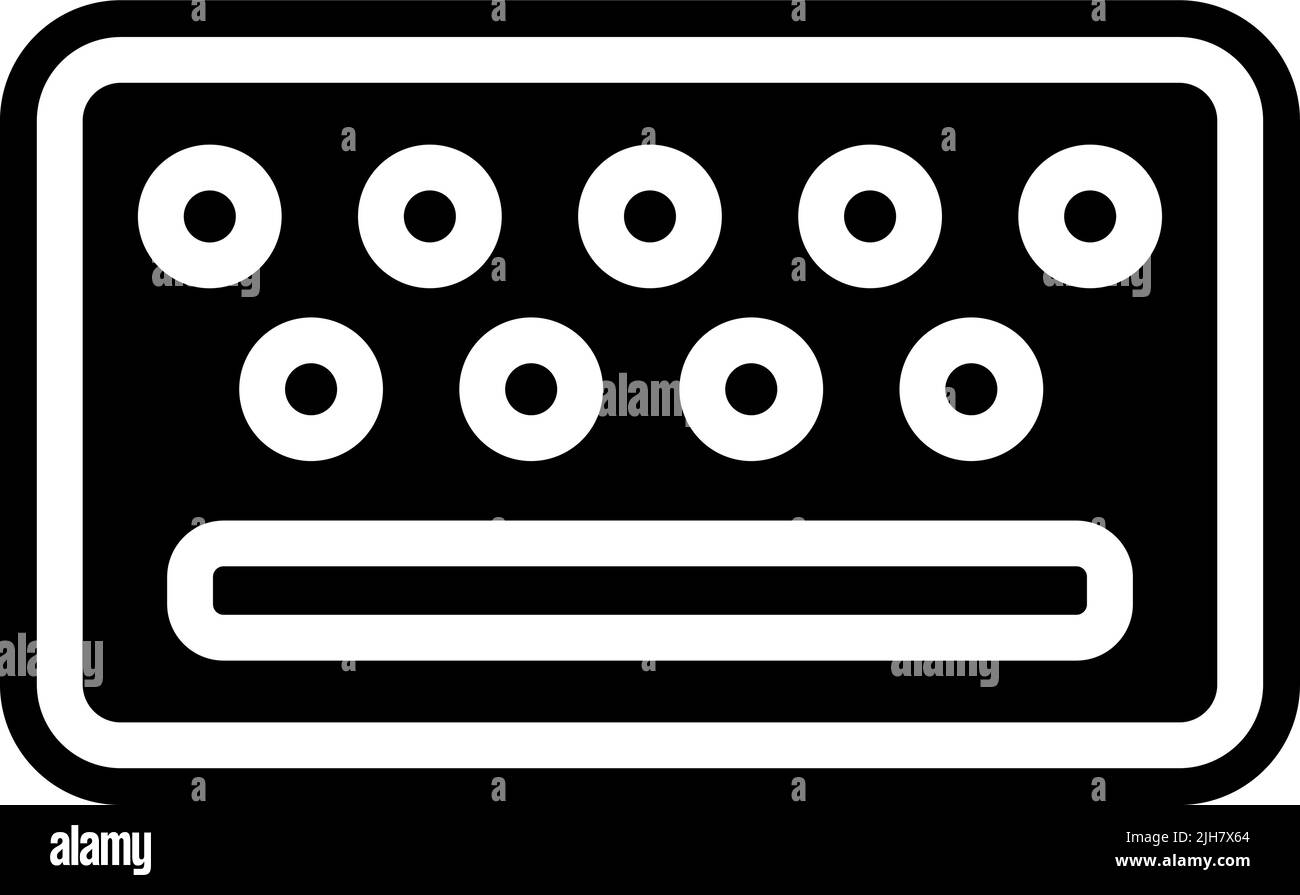 Workplace electric keyboard icon Stock Vector Image & Art - Alamy