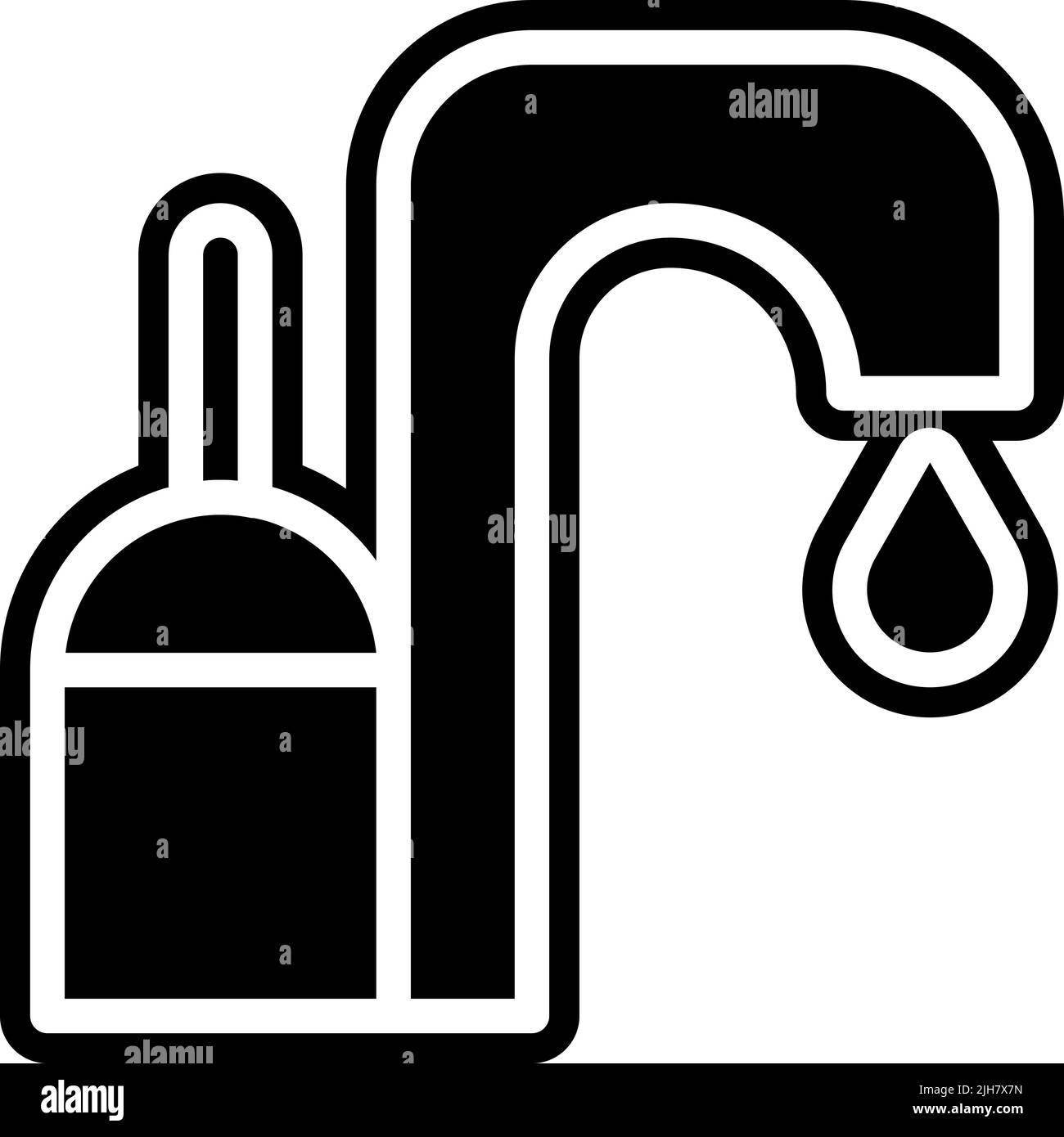 Water faucet water faucet icon Stock Vector Image & Art - Alamy