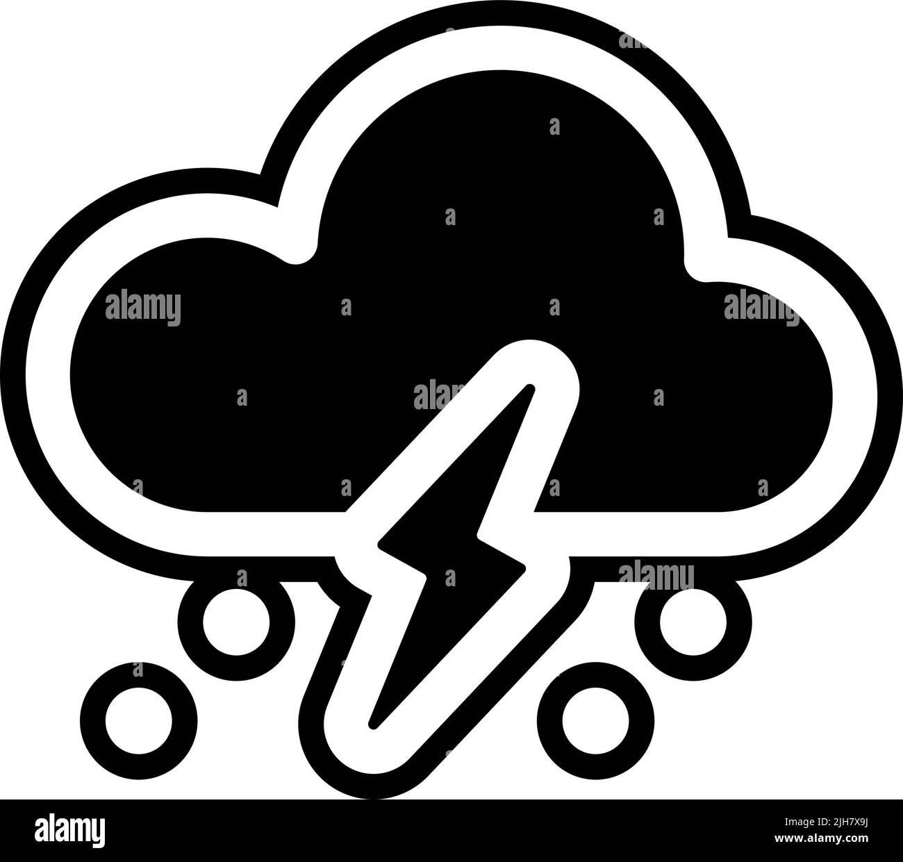 Weather snow storm icon Stock Vector Image & Art - Alamy
