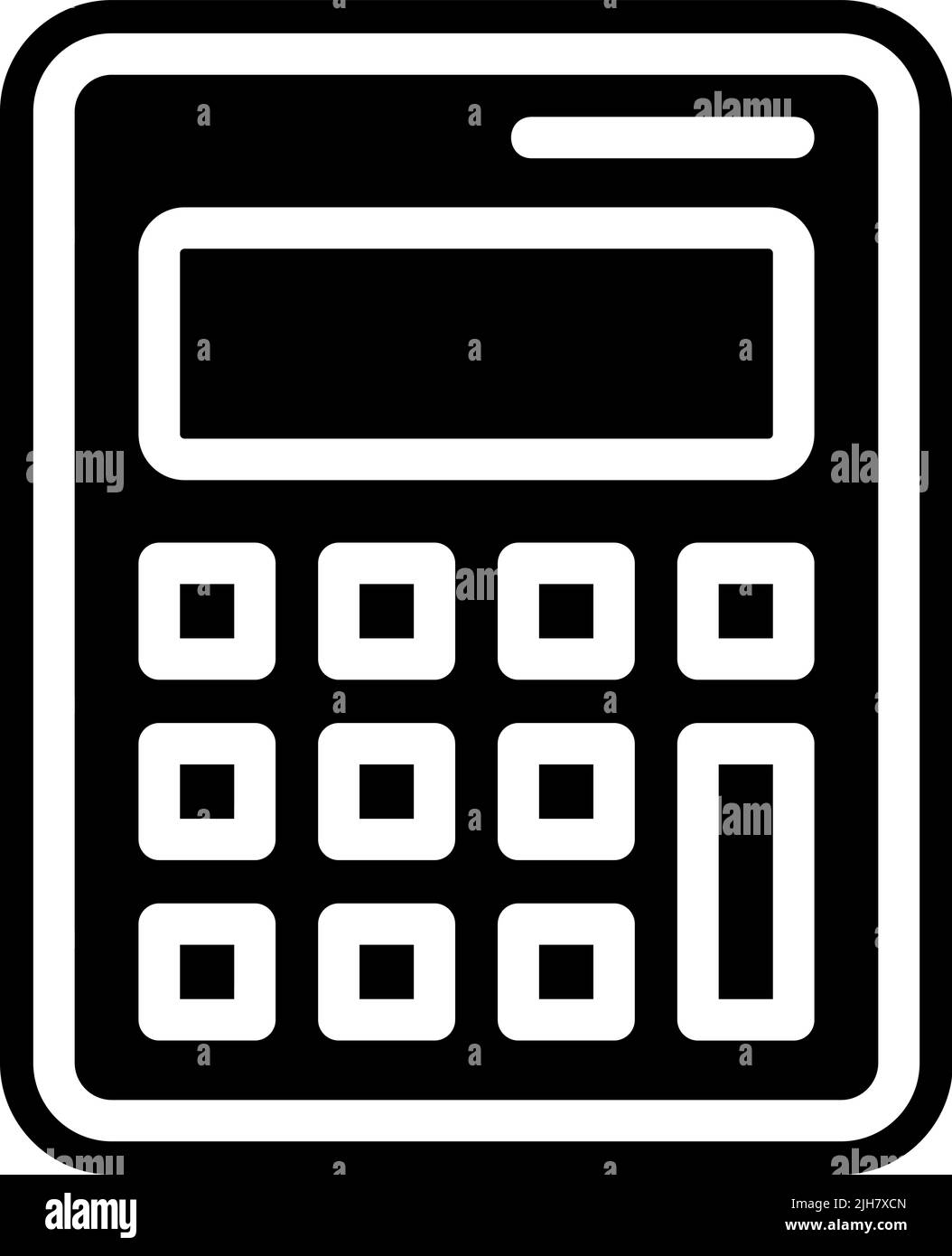 Workplace calculator icon Stock Vector Image & Art - Alamy