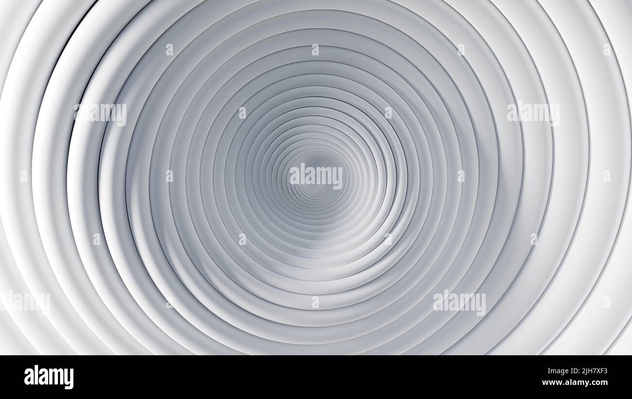 Circular waves on a white flat surface Stock Photo - Alamy