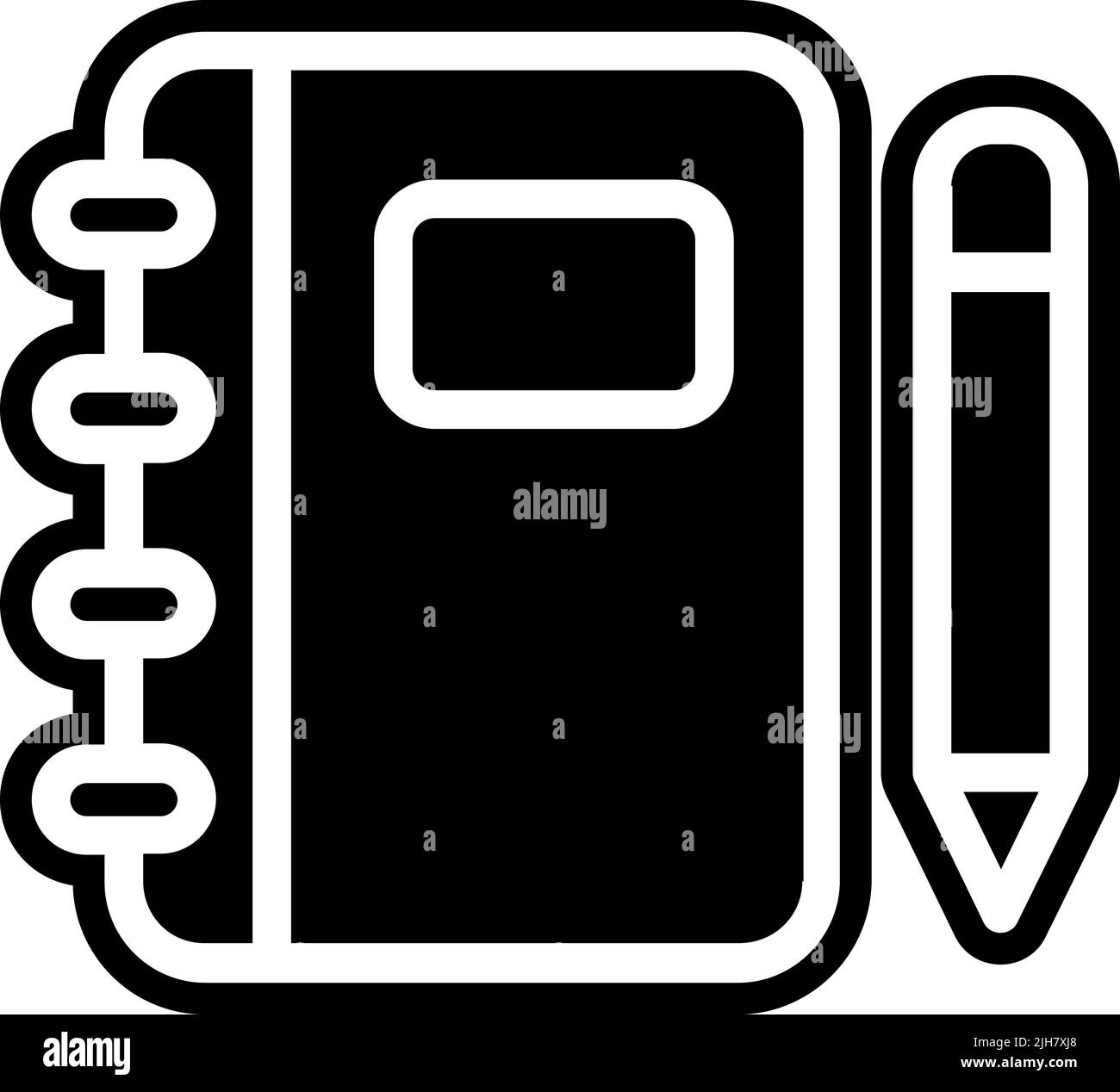 Workplace notebook icon Stock Vector Image & Art - Alamy