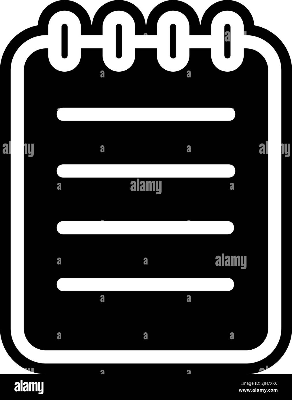 Workplace notepad icon Stock Vector Image & Art - Alamy