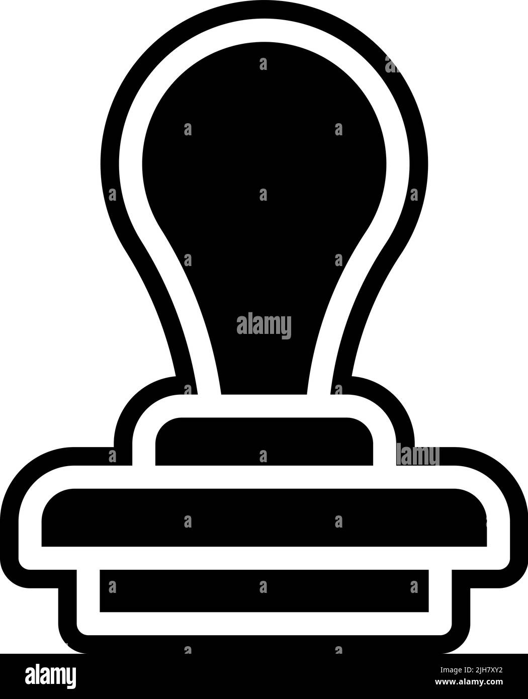 Simple hand stamp Black and White Stock Photos & Images - Alamy