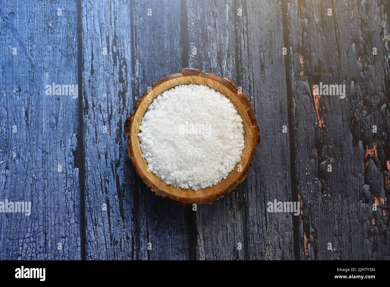 Raw whole dried sea salt Stock Photo - Alamy