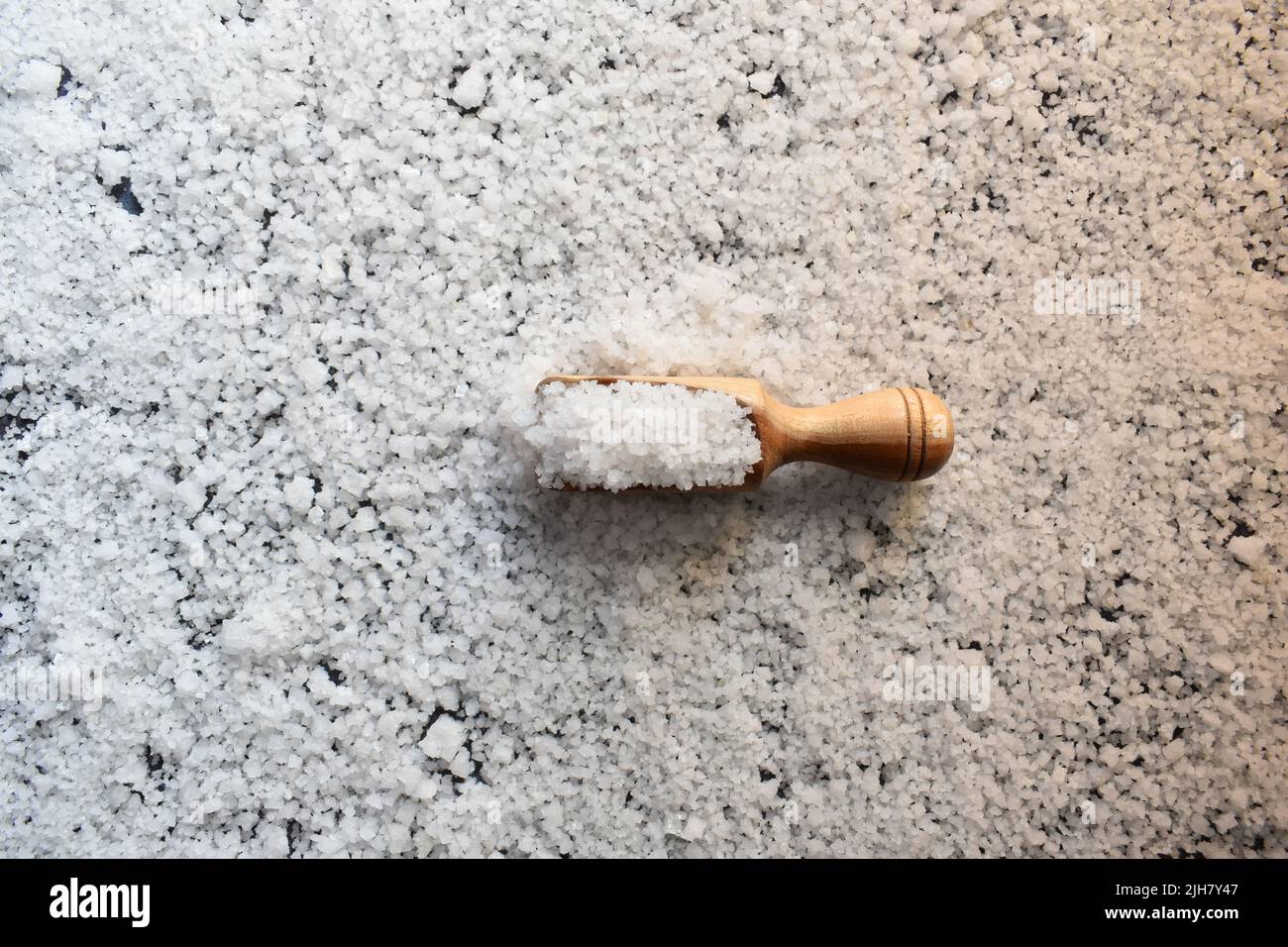 Raw whole dried sea salt Stock Photo - Alamy