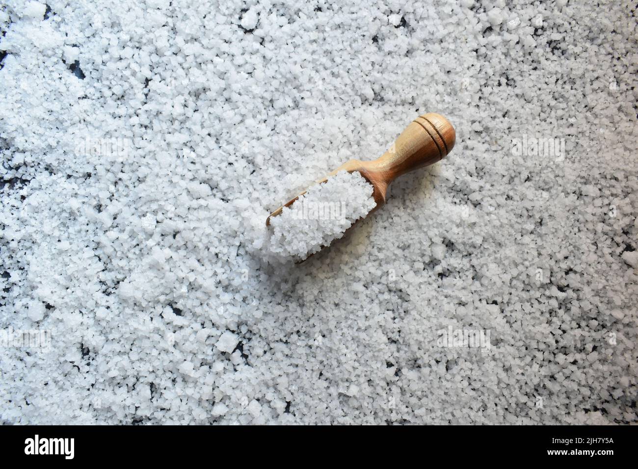 Raw whole dried sea salt Stock Photo - Alamy