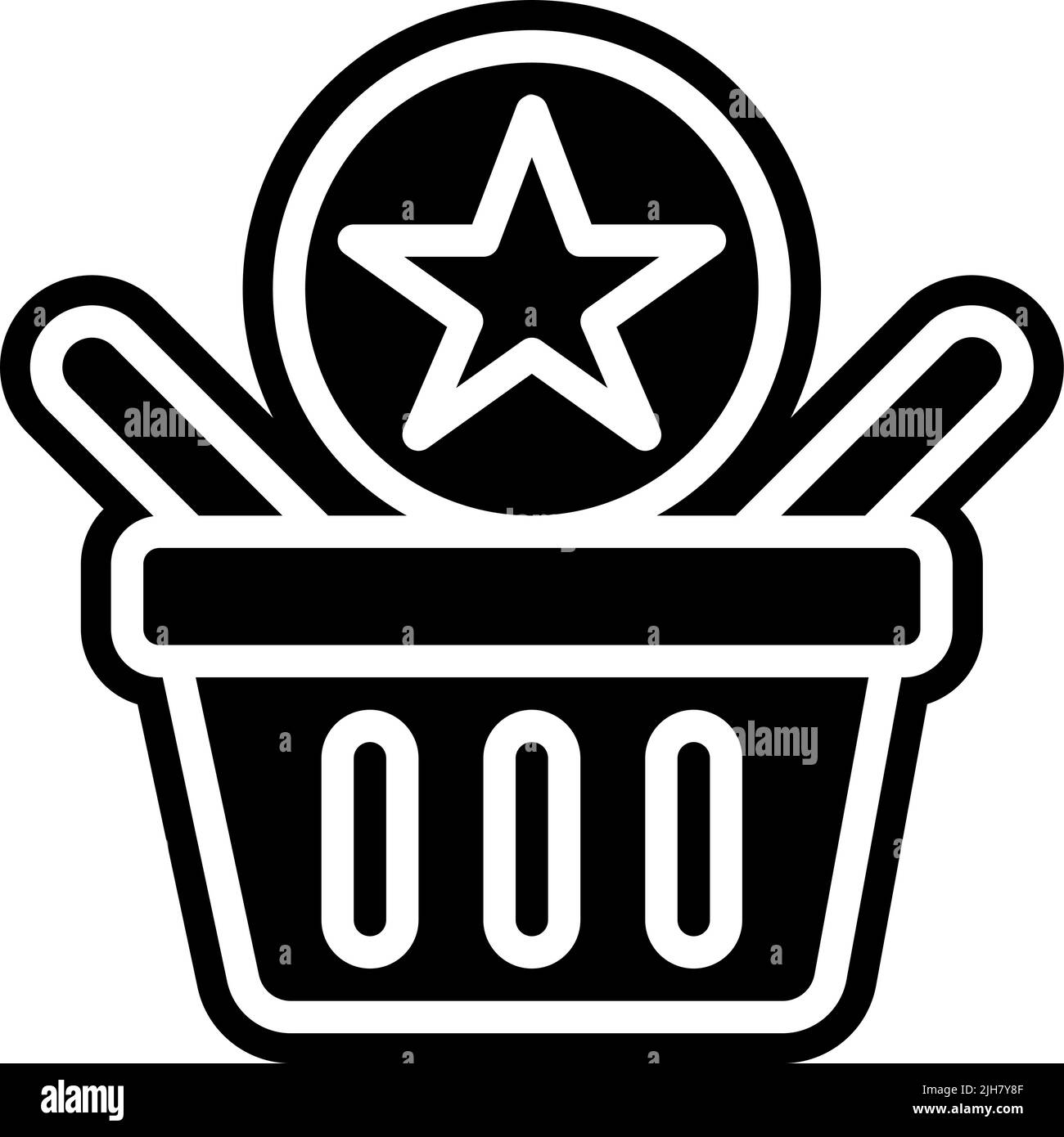 Customer loyalty basket icon Stock Vector Image & Art - Alamy