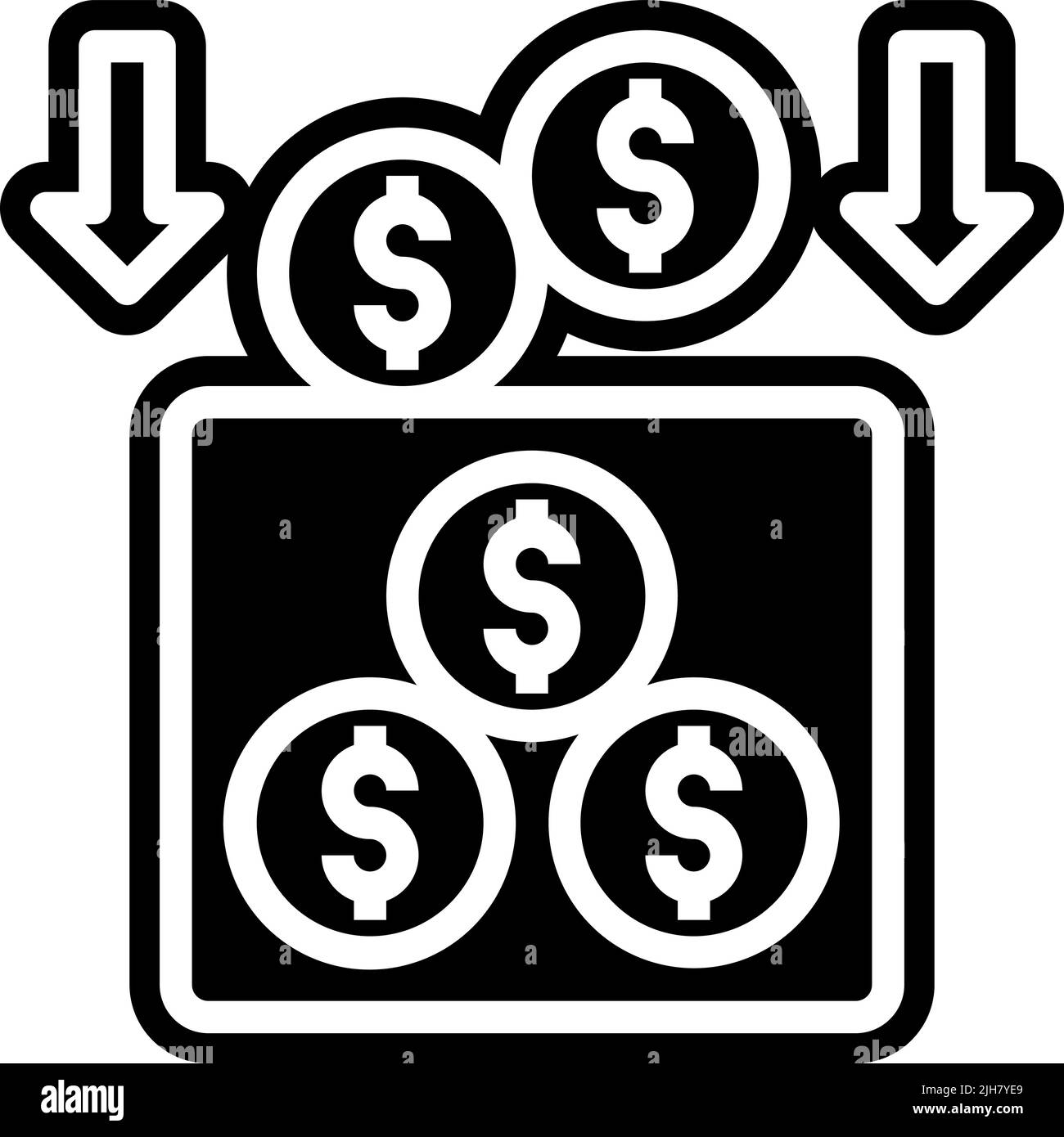 Customer loyalty saving icon Stock Vector Image & Art - Alamy