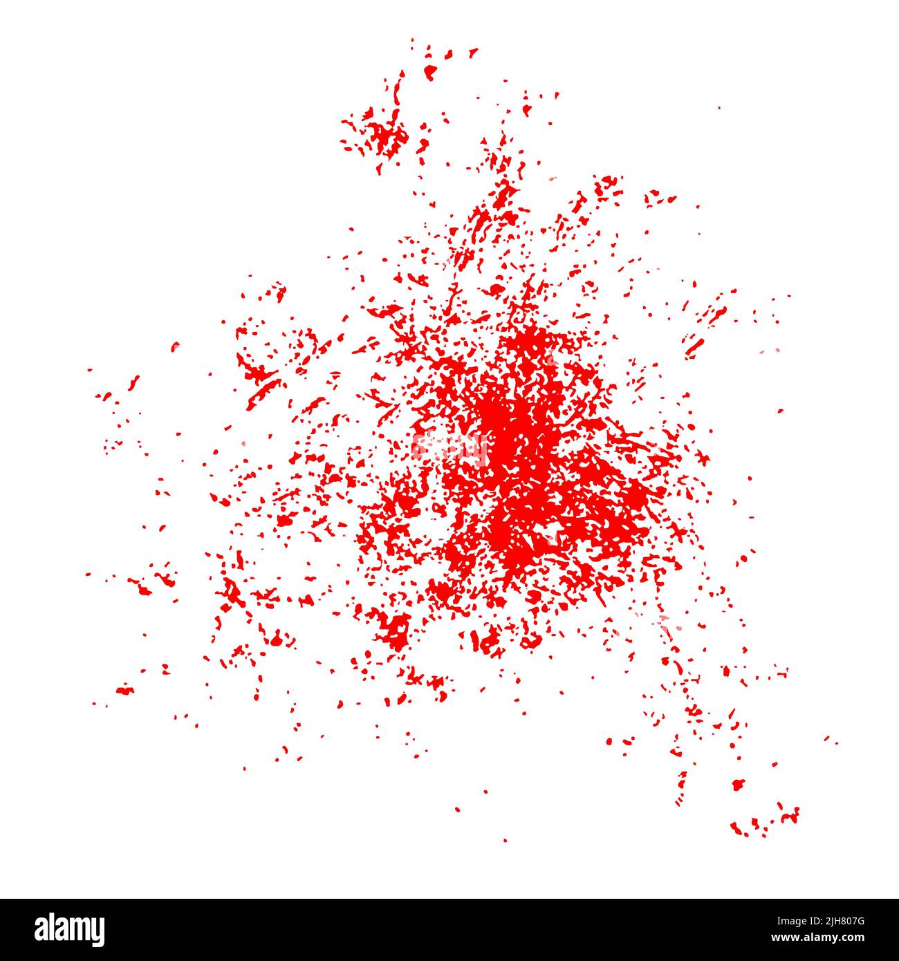 red stain on white background illustration vector Stock Vector Image ...