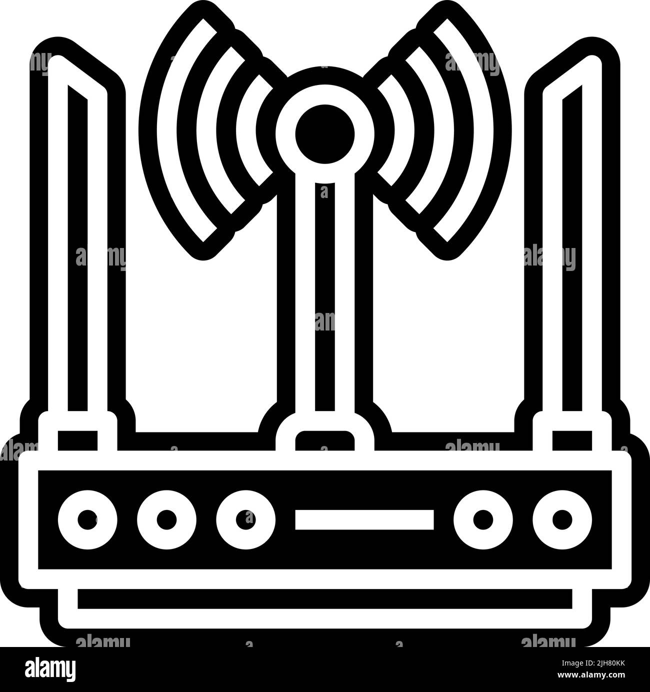 Computer diagnostics modem icon Stock Vector Image & Art - Alamy