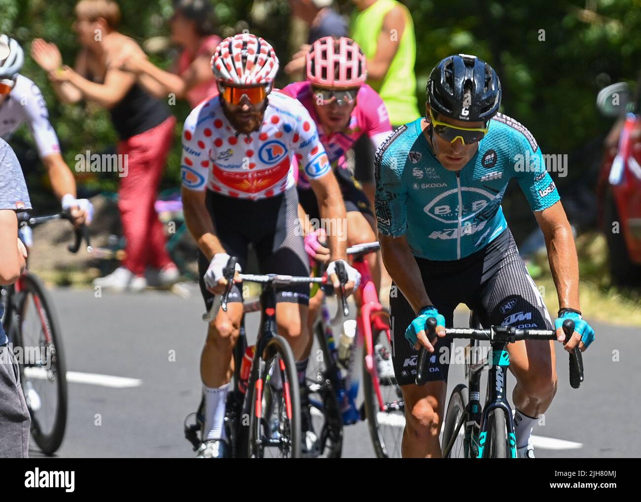 B&B Hotels - KTM rider during Tour De France, Stage 14, France, 16th ...