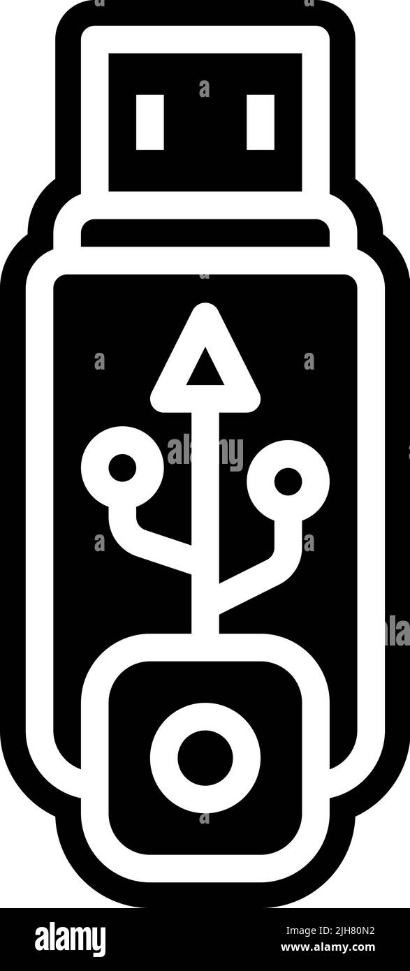 Computer diagnostics usb icon Stock Vector Image & Art - Alamy