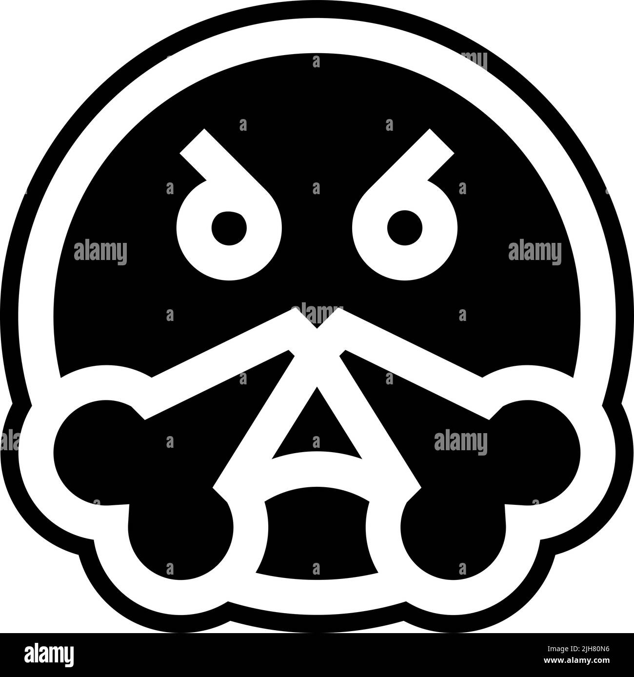 Emojis angry icon Stock Vector Image & Art - Alamy