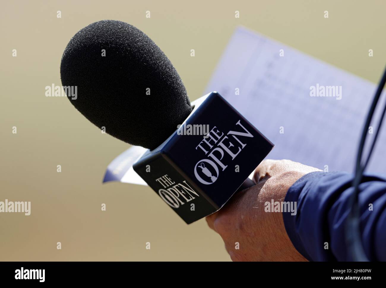 Branded microphone hi-res stock photography and images - Alamy