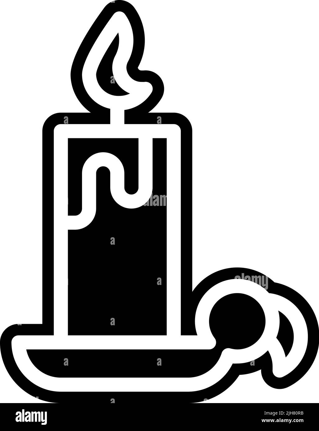 Christianity candle icon Stock Vector Image & Art - Alamy