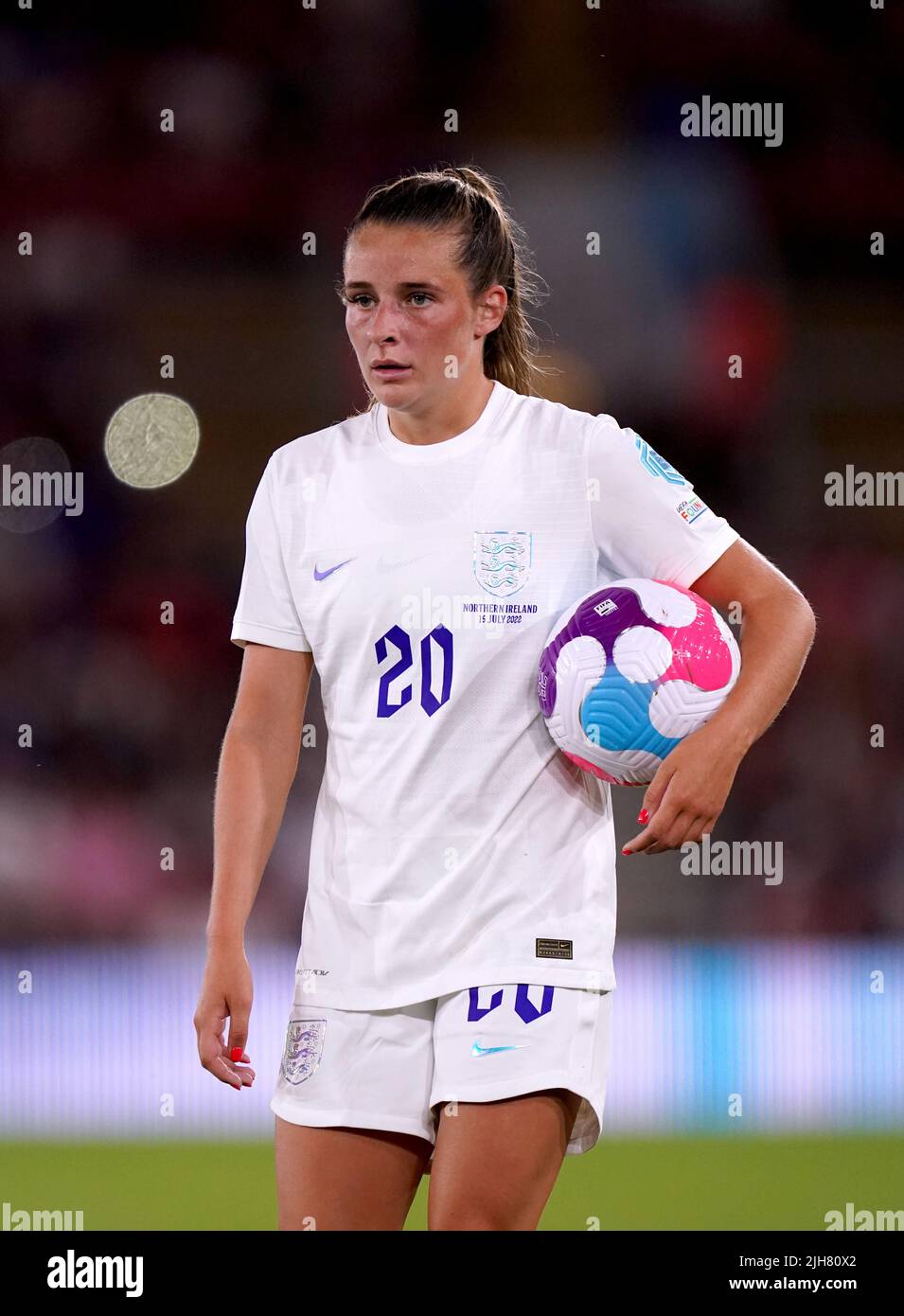 England's Ella Toone during the UEFA Women's Euro 2022 Group A match at ...