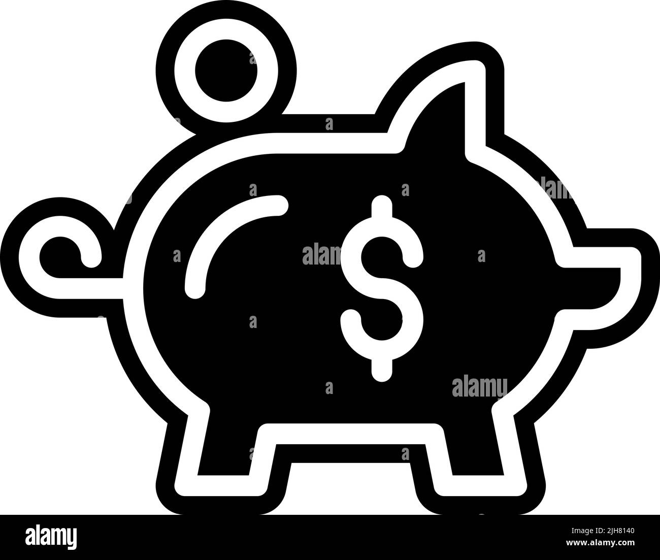 Finance saving icon Stock Vector Image & Art - Alamy
