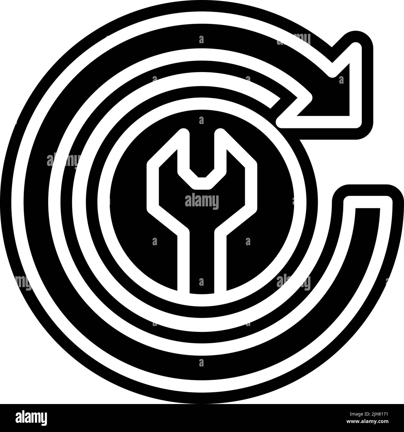 Car diagnostic center service center Black and White Stock Photos ...