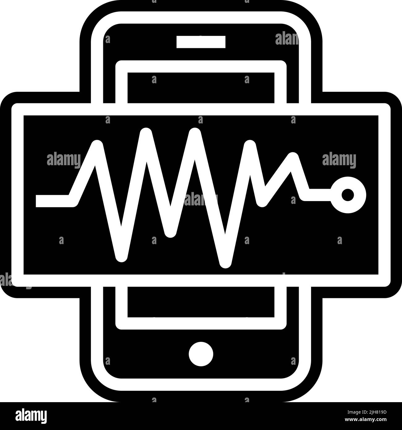 Computer diagnostics smartphone icon Stock Vector Image & Art - Alamy