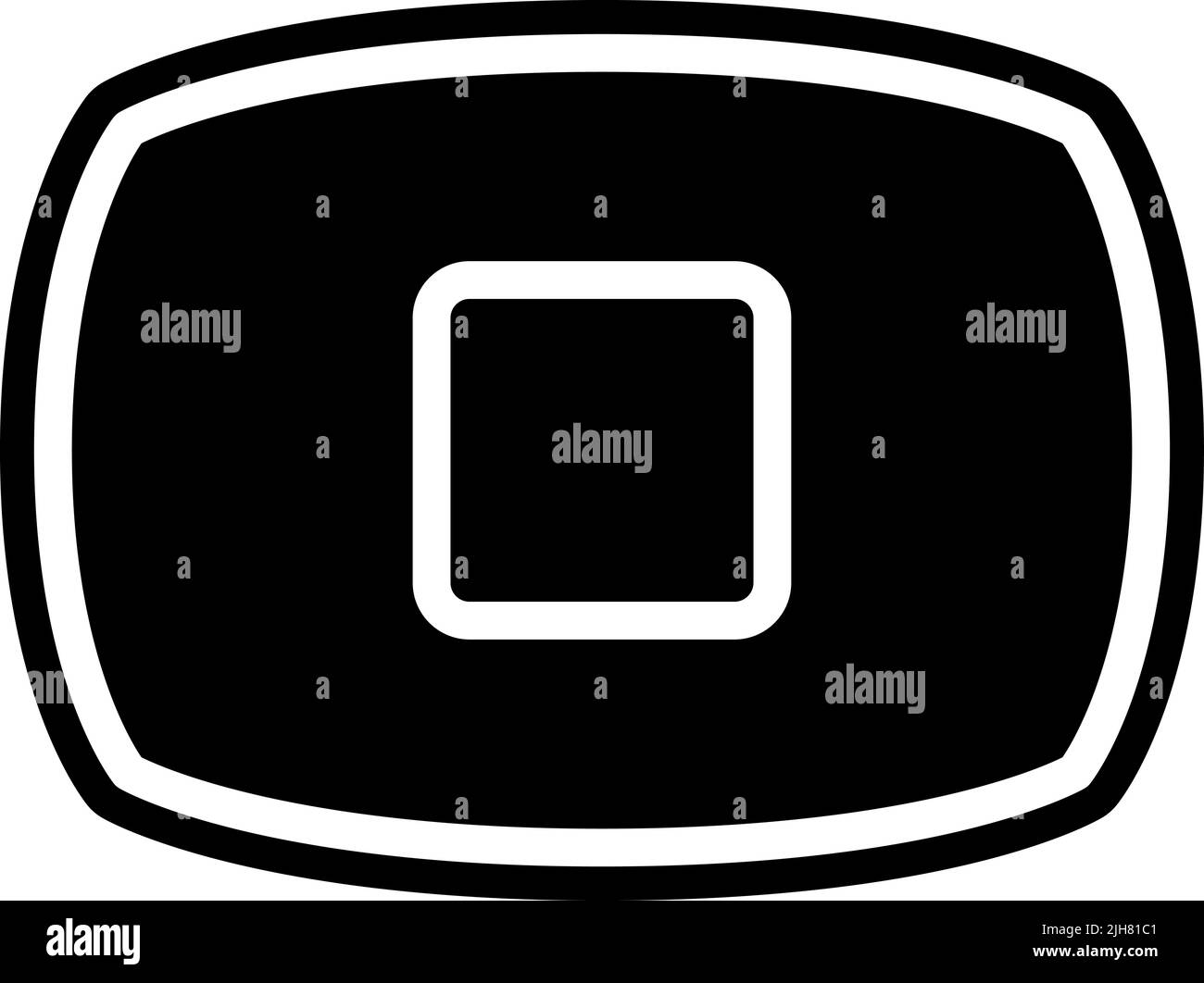 Essential button icon Stock Vector Image & Art - Alamy