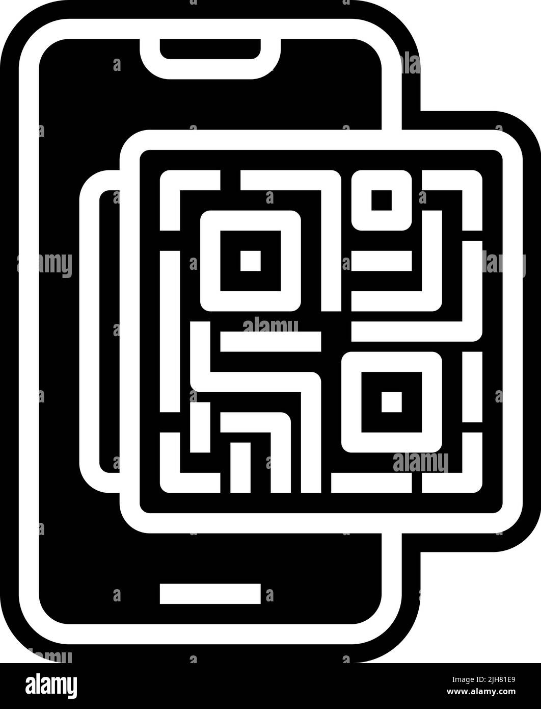 Customer loyalty qr code icon Stock Vector Image & Art - Alamy