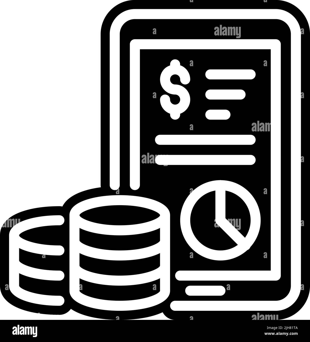 Finance internet banking icon Stock Vector Image & Art - Alamy