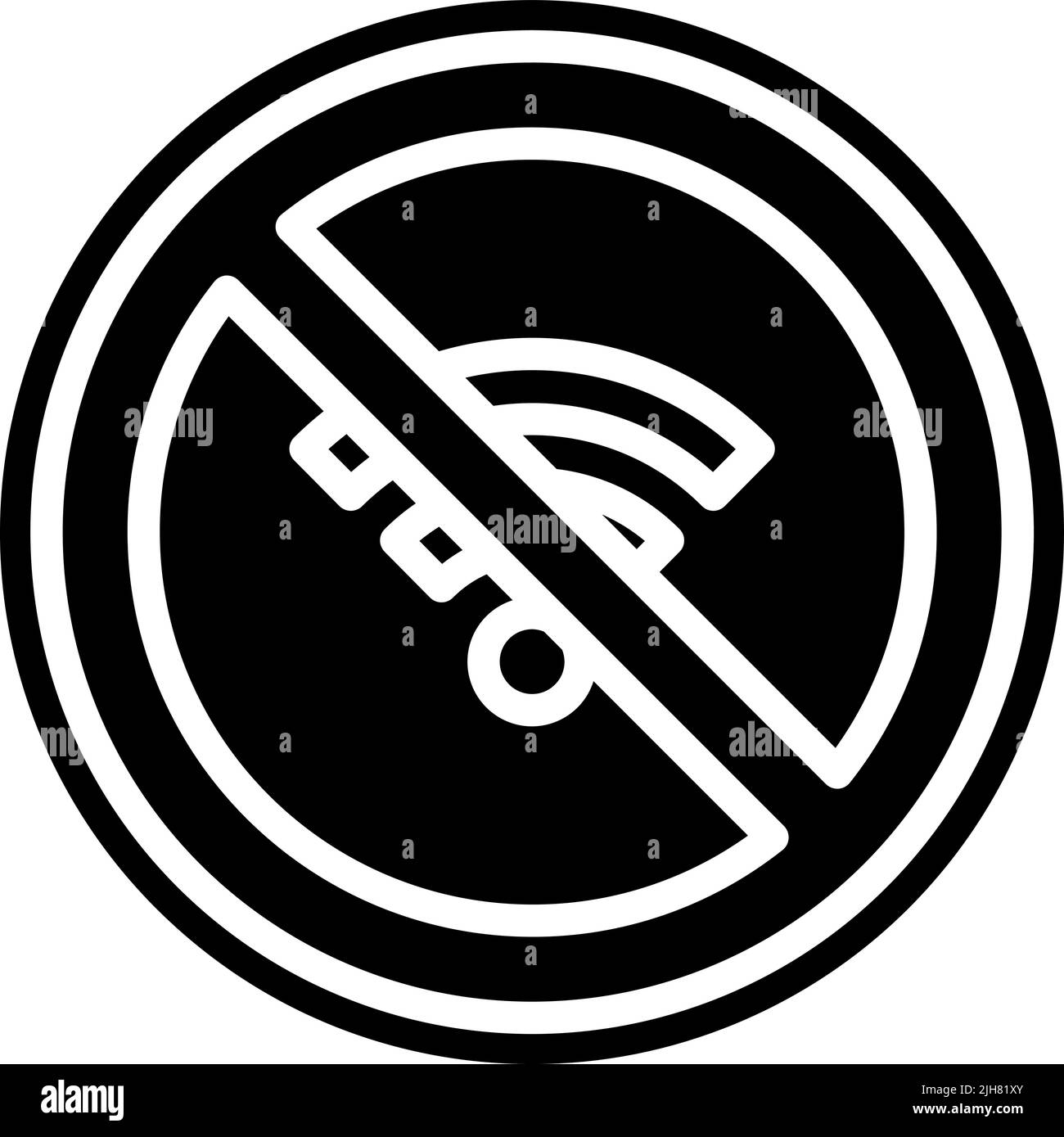 Phone lost signal Stock Vector Images - Alamy