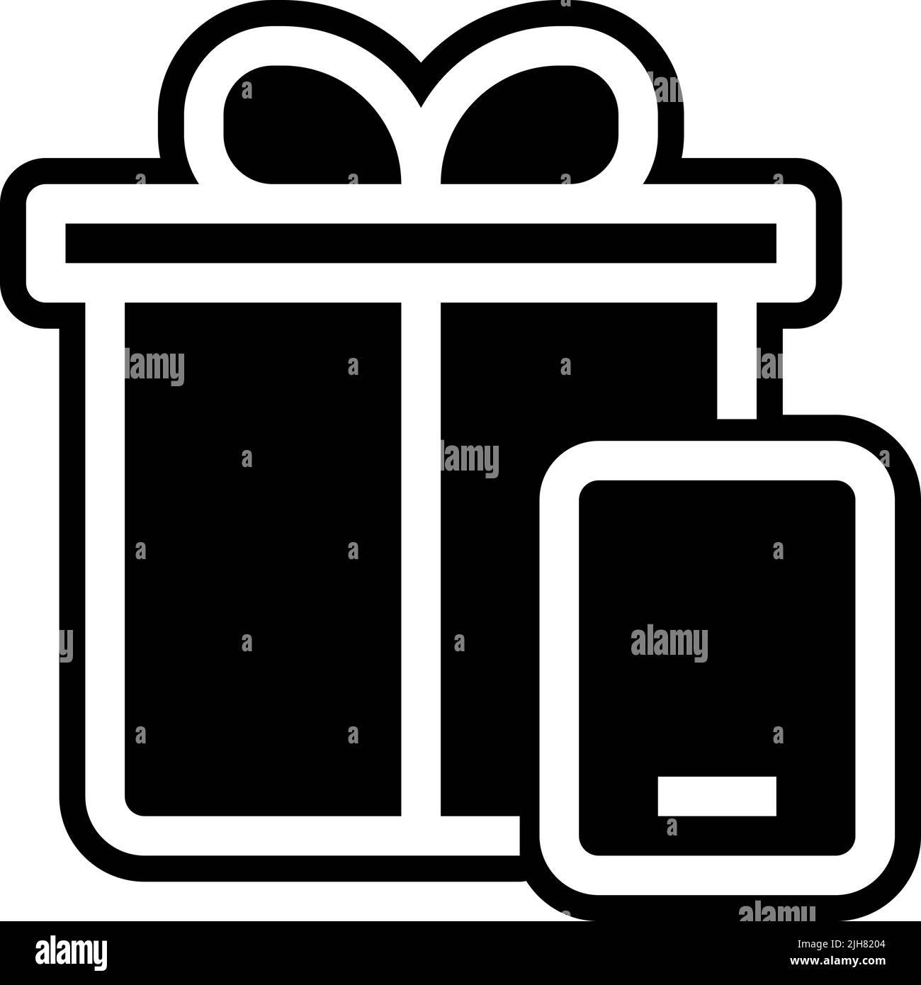 Gift christmas commerce discount Black and White Stock Photos & Images ...
