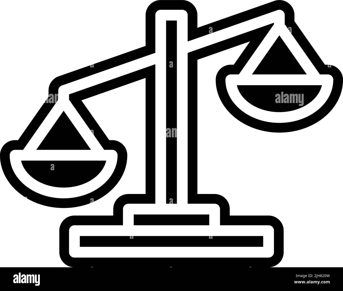 Finance scale icon Stock Vector Image & Art - Alamy